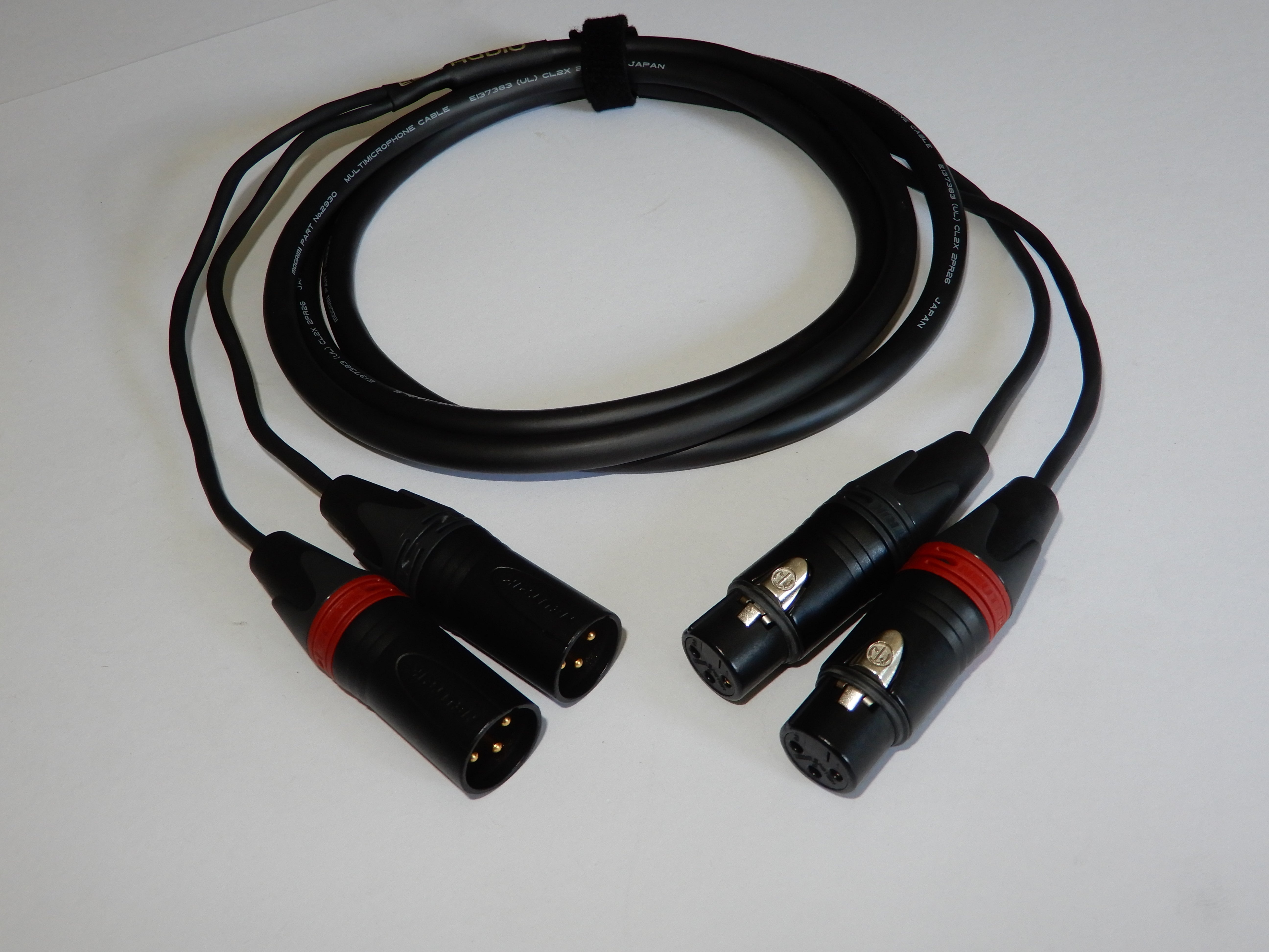 ESH Audio - 2 Channel DMX Loom - Mogami 3160 AES/EBU 110 Ohm Digital ...