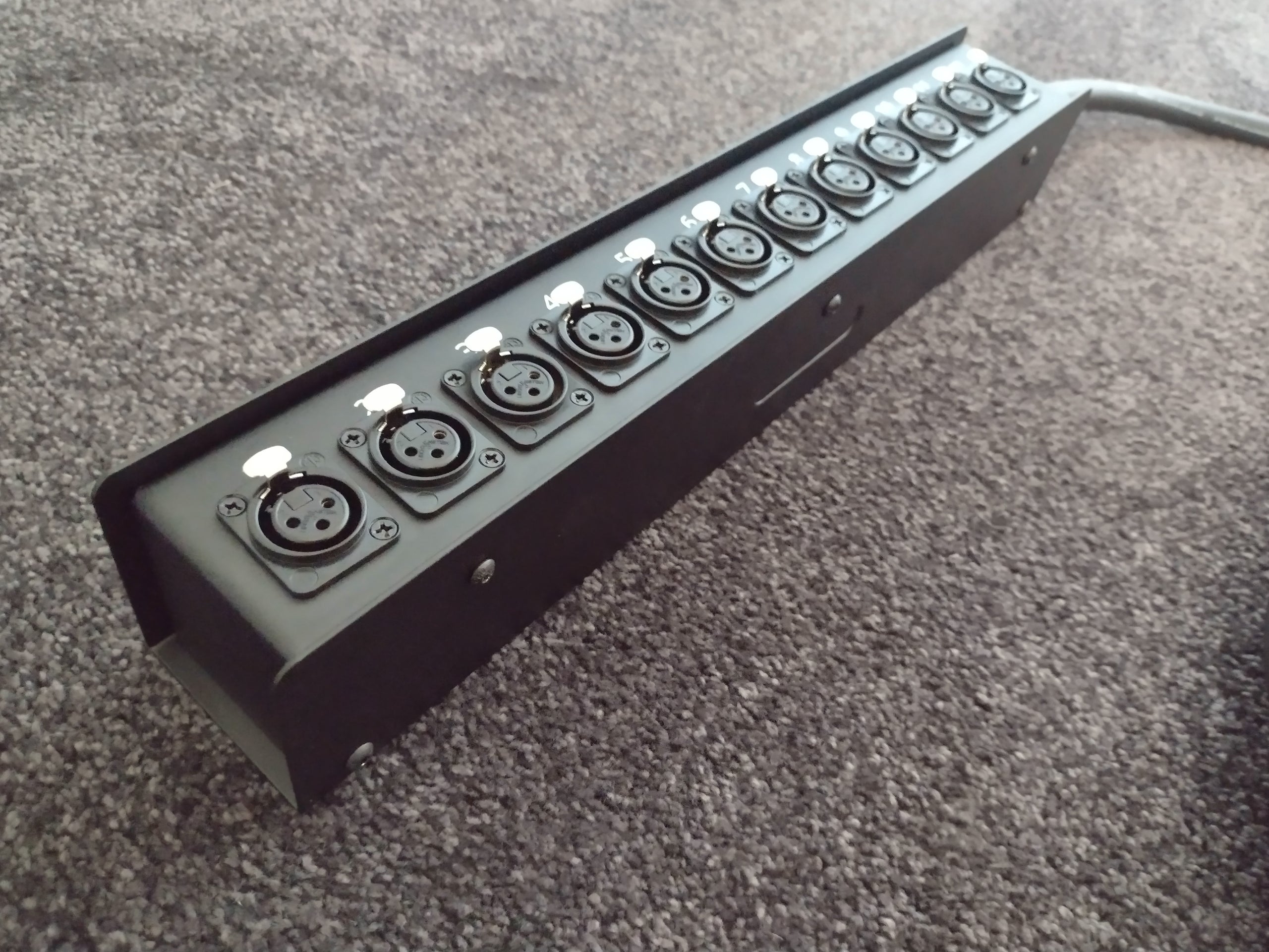 ESH Audio - 12 Channel Stage Box - Mogami 2933 - choose your length ...