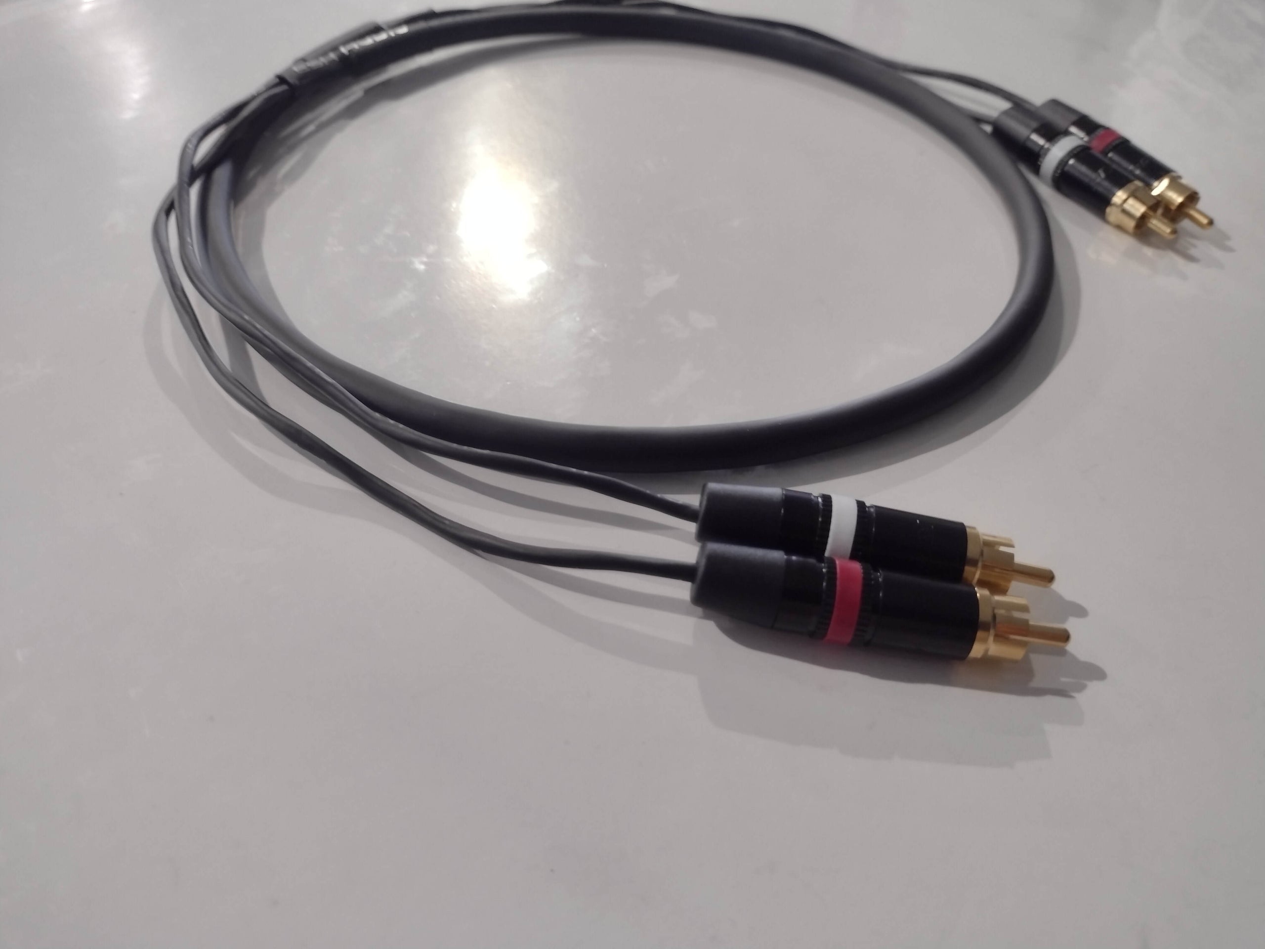 ESH Audio - Dual RCA Cable - Mogami 2528 - Neutrik Connectors - choose ...
